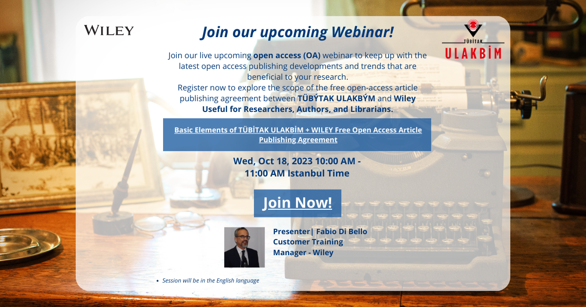 Ekim ayında başlayan webinarların ikincisi, İngilizce olanı, 18 Ekim tarihinde yapılacaktır ...